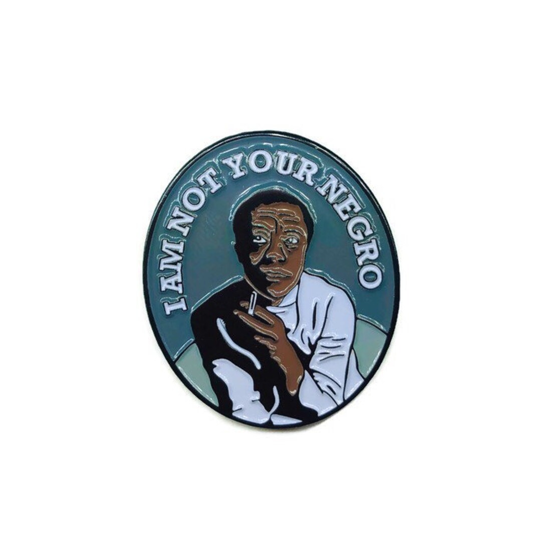 James Baldwin - Soft Enamel Pin - Etsy