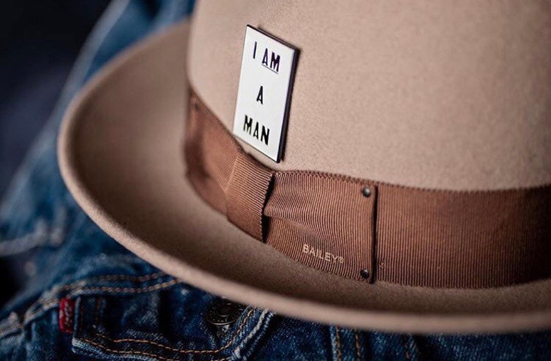 I AM A MAN - Soft Enamel Pin - Etsy