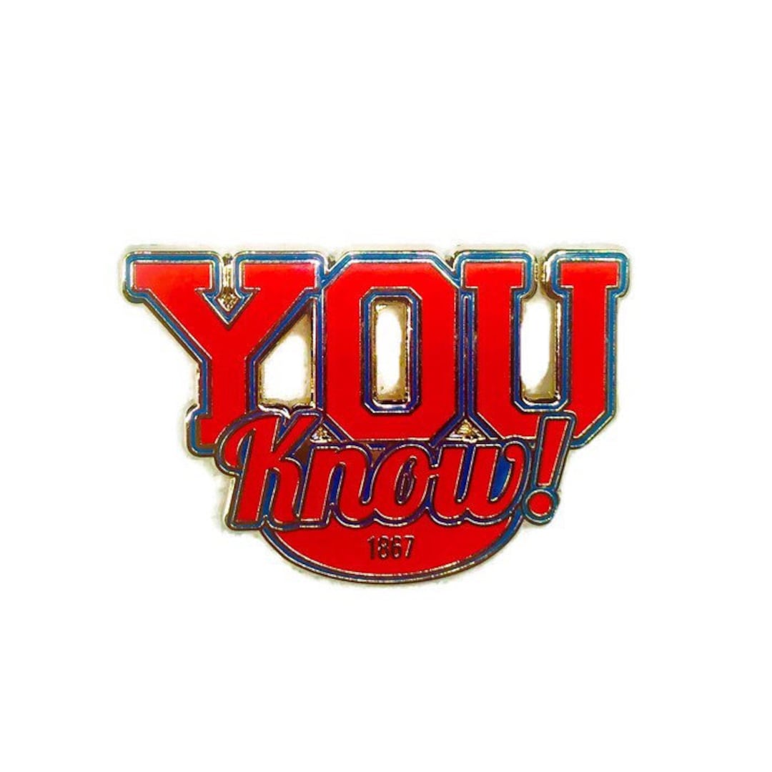 YOU Know! - Soft Enamel Pin - Etsy