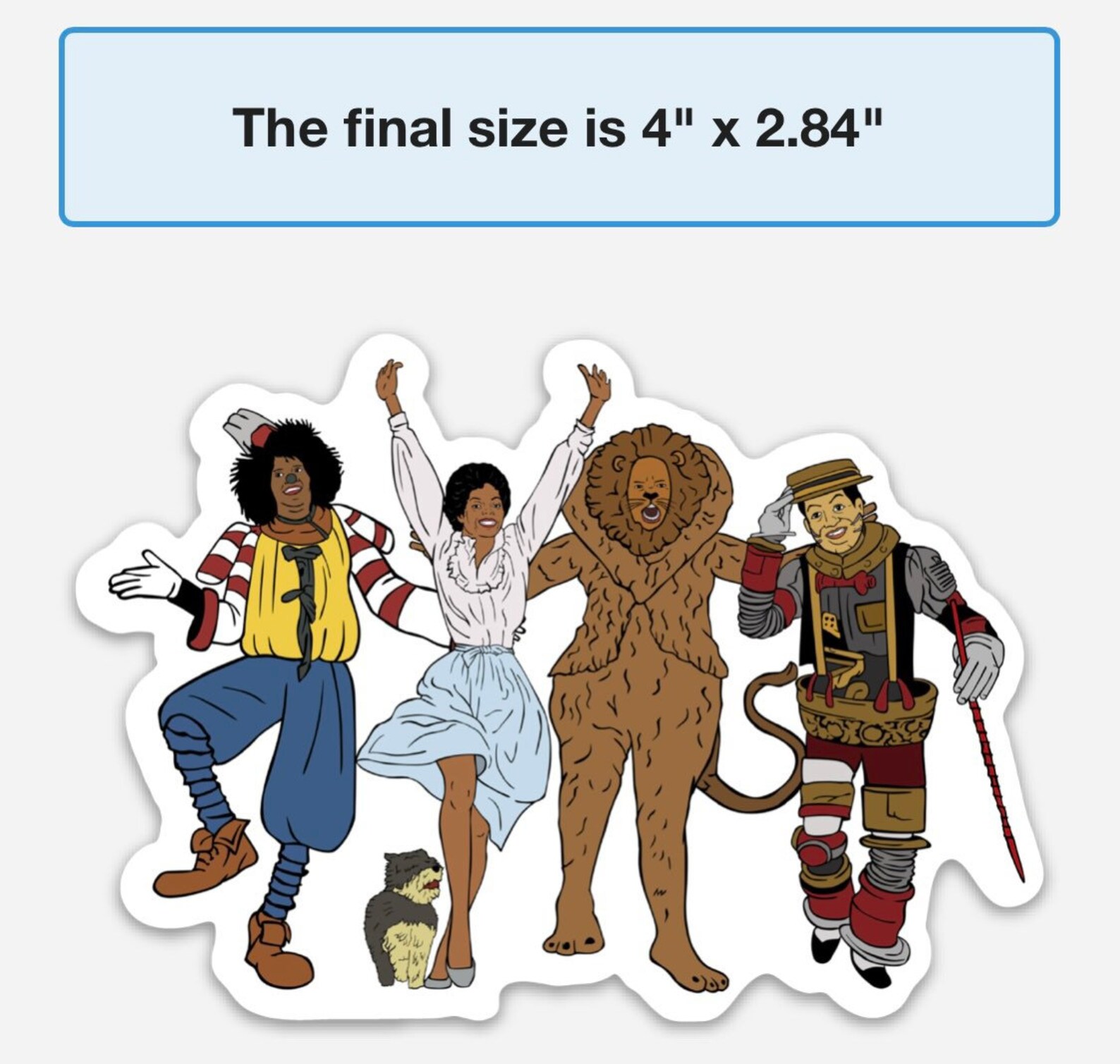 Wiz Large Sticker/laptop Decal - Etsy