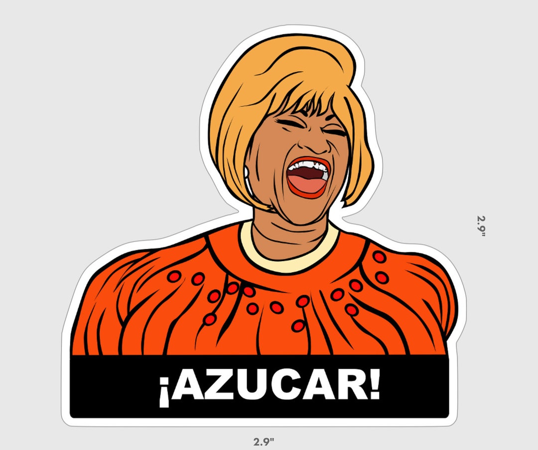 AZUCAR! - Vinyl Sticker/laptop Decal - Etsy