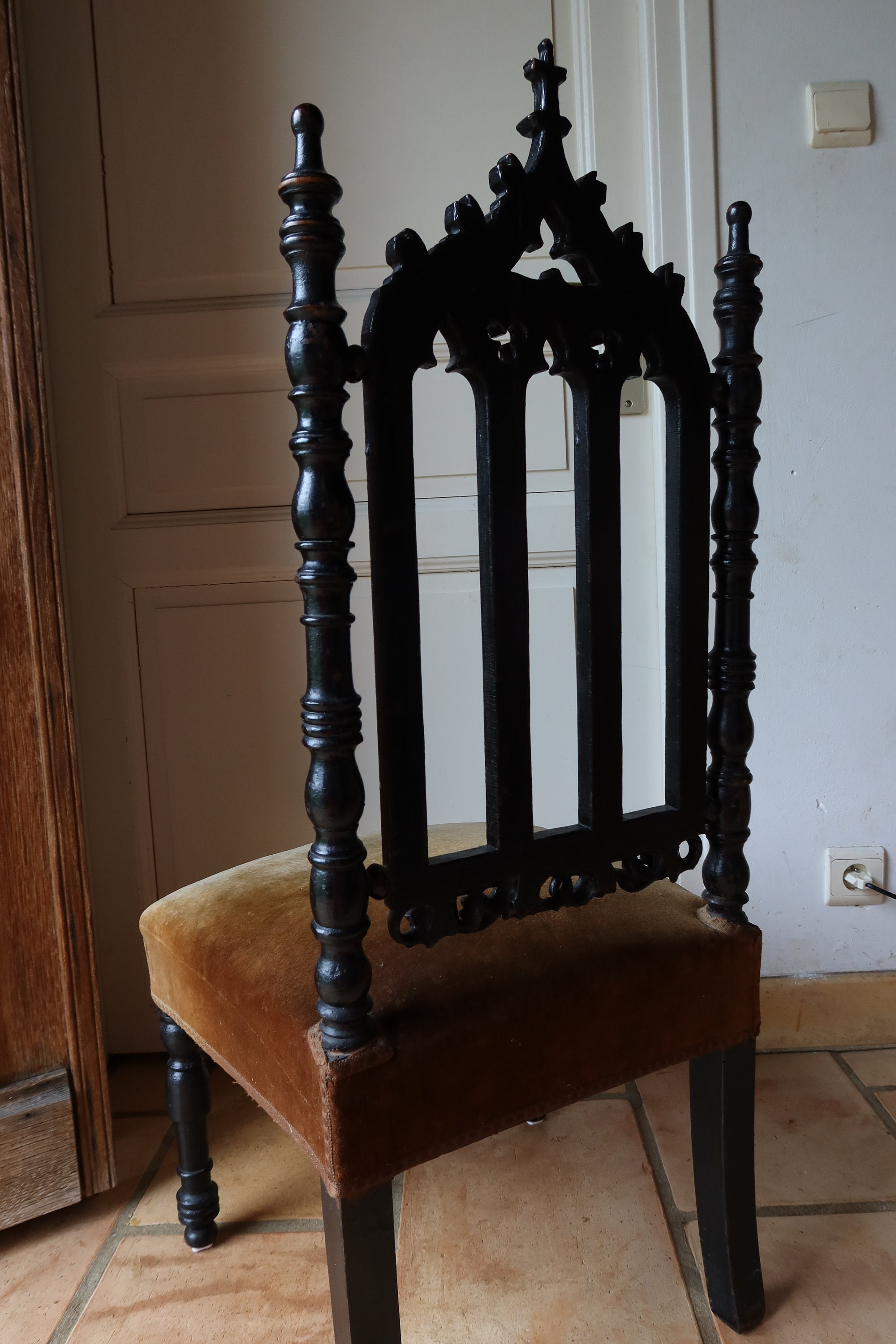 BISSCHOP or ALTAR CHAIR Prie Dieu Hardwood Origial and - Etsy Canada