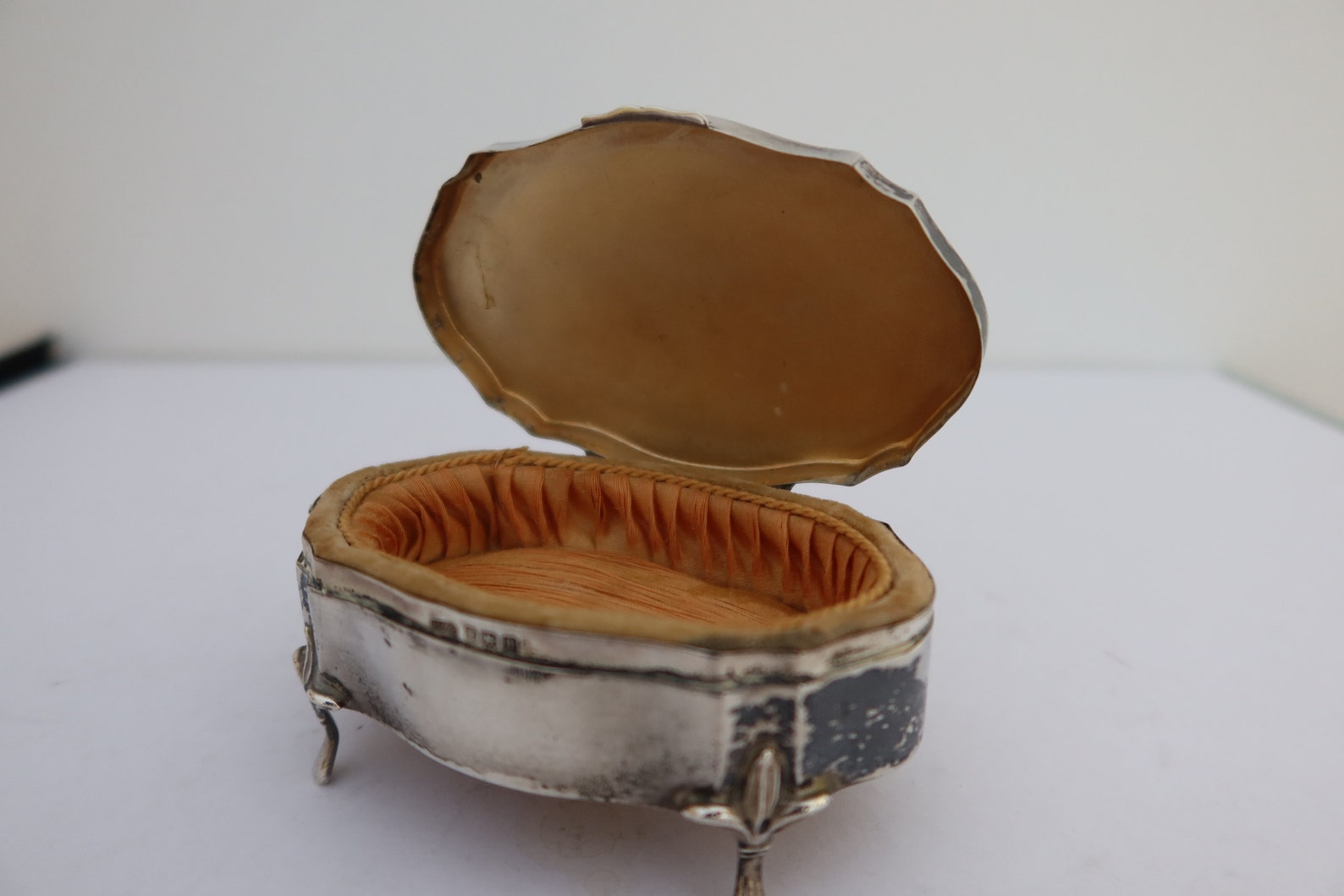 Antique Sterling Silver Figural Jewellery/Trinket Box 1911 | Etsy