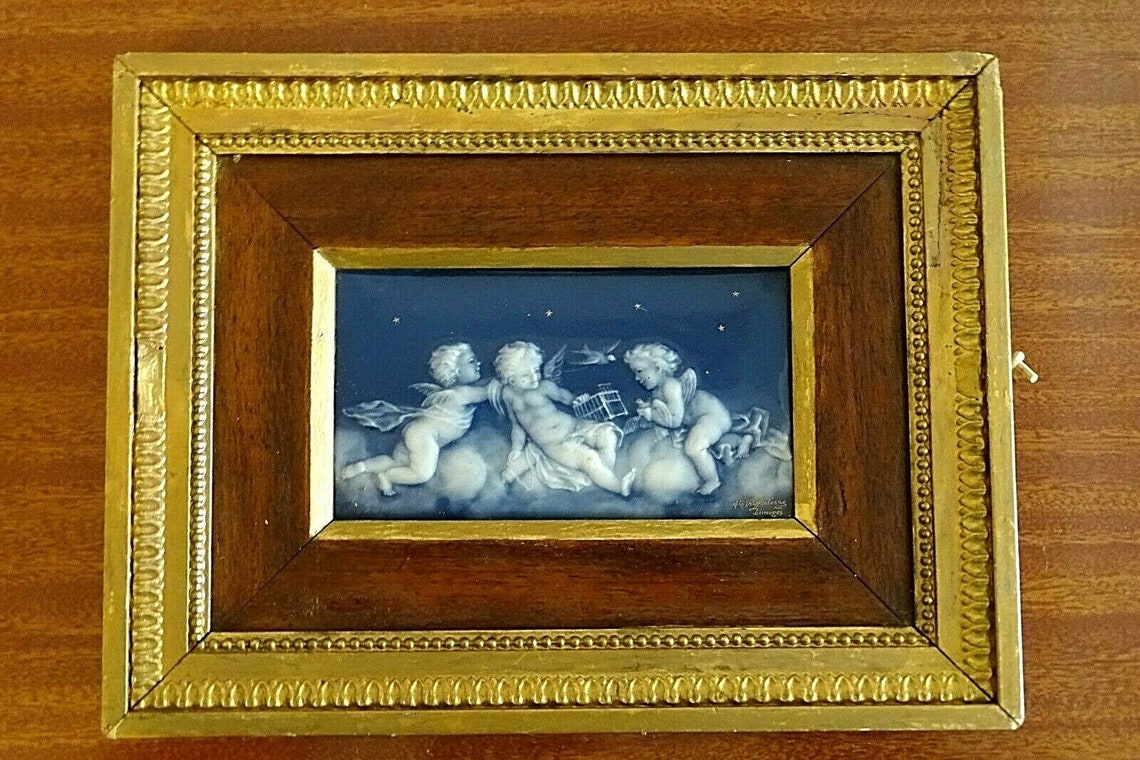 Auguste Riffaterre CHEF-DŒUVRE Pate-sur-Pate Limoges France - Etsy France