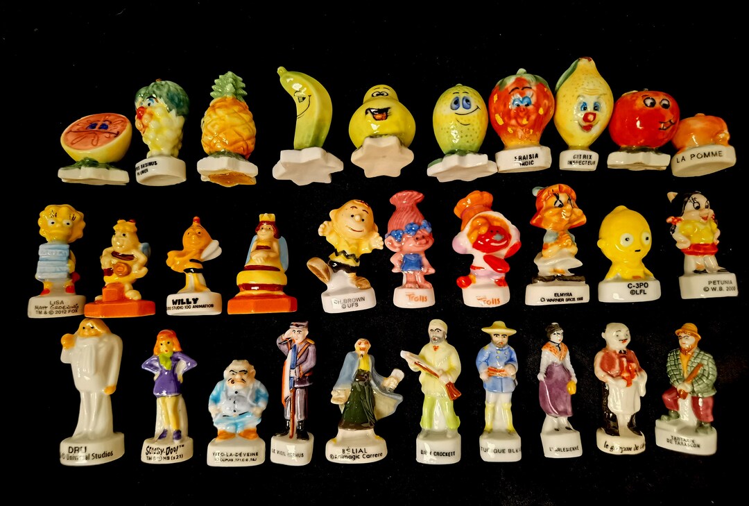 SPECIAL OFFER: 30 French Porcelain Feves, Good and Solid Quality. for ...