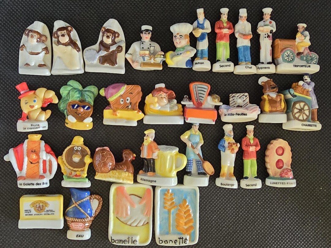 SPECIAL OFFER: 30 French Porcelain Feves, Good and Solid Quality. for ...