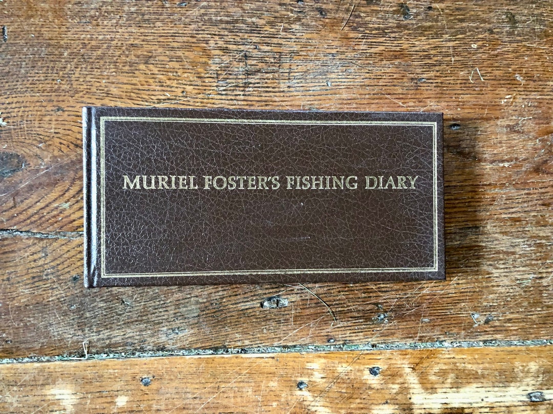 Vintage Book Muriel Foster's Fishing Diary Reproduction Illustrations ...