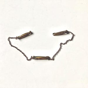 1900's Lingerie Collar Pin Miniature Brass Under Garment Pins - Etsy