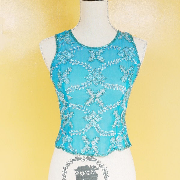 Turquoise Tank Top - Etsy