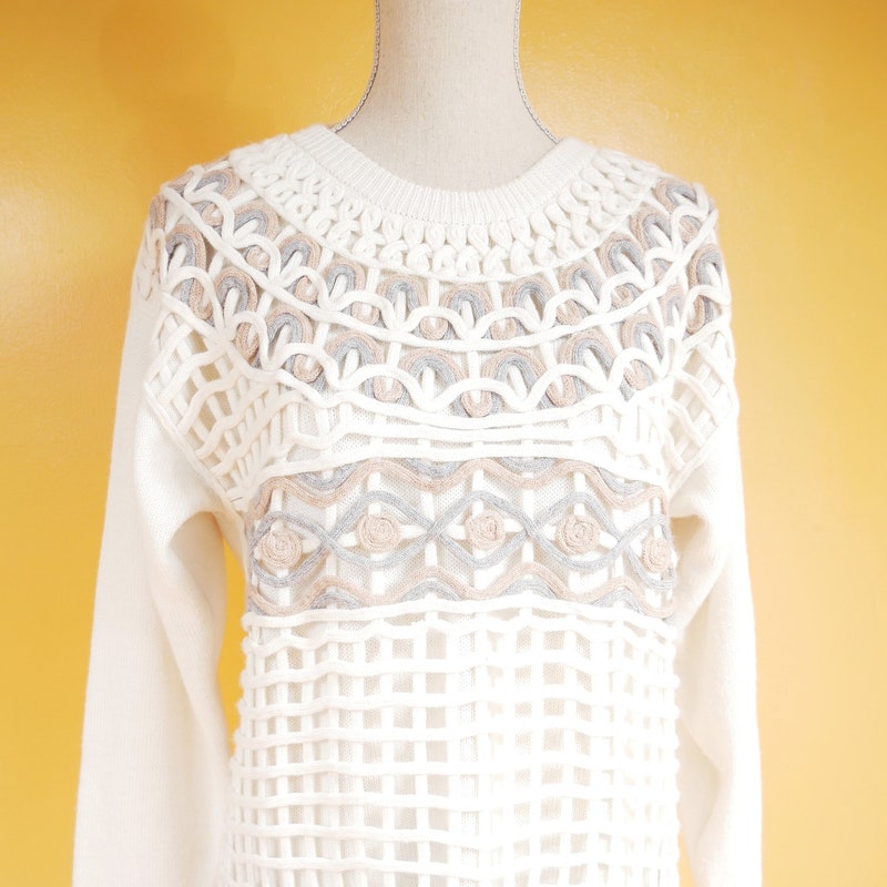 Cut Out Sweater - Etsy