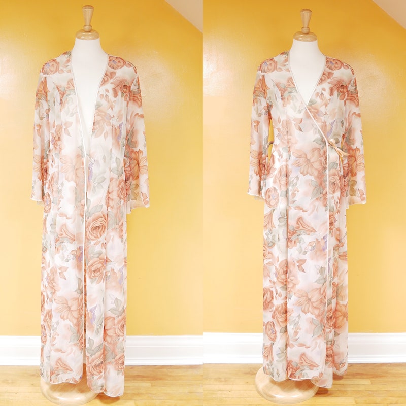 Sheer House Coat - Etsy