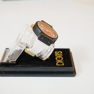 Miniature Digits Color Block Ring Watch - Etsy