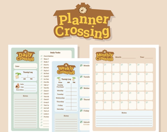 Animal Crossing Recipe Cards - Etsy