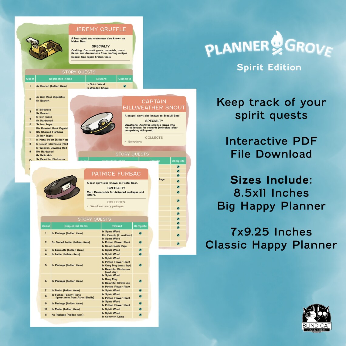 Planner Grove Spirit Edition - Etsy