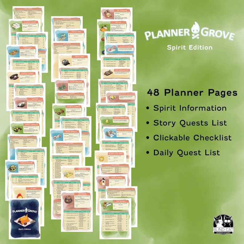 Planner Grove Spirit Edition - Etsy