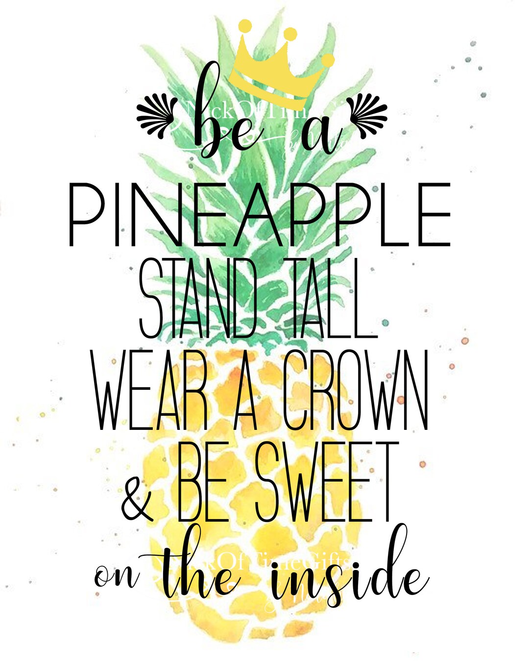 Be Like a Pineapple, Tropical Theme Nursery, Boy Nursery, Girl Nursery ...
