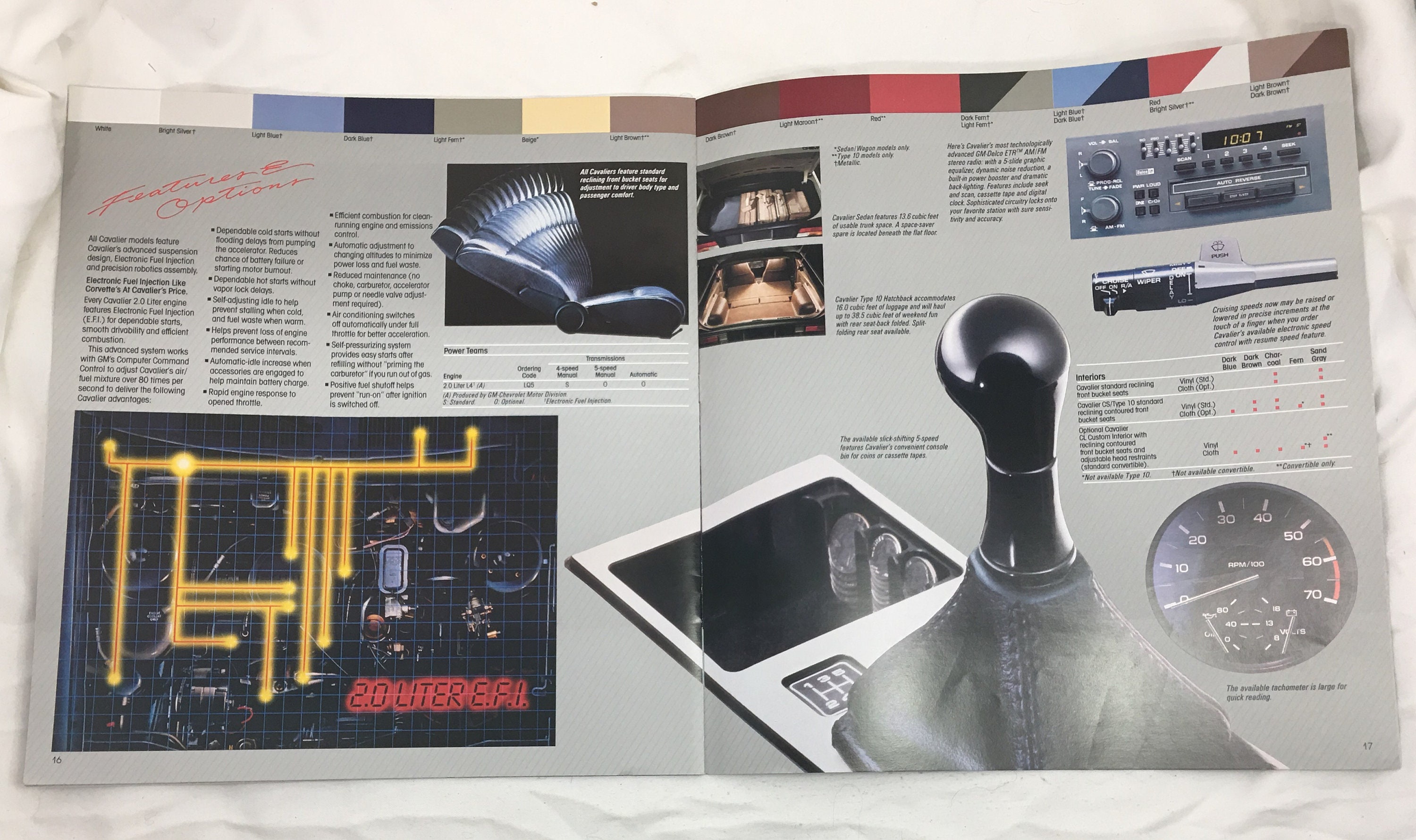 1984 Chevrolet Cavalier Sales Brochure Original Dealer Catalog - Etsy UK