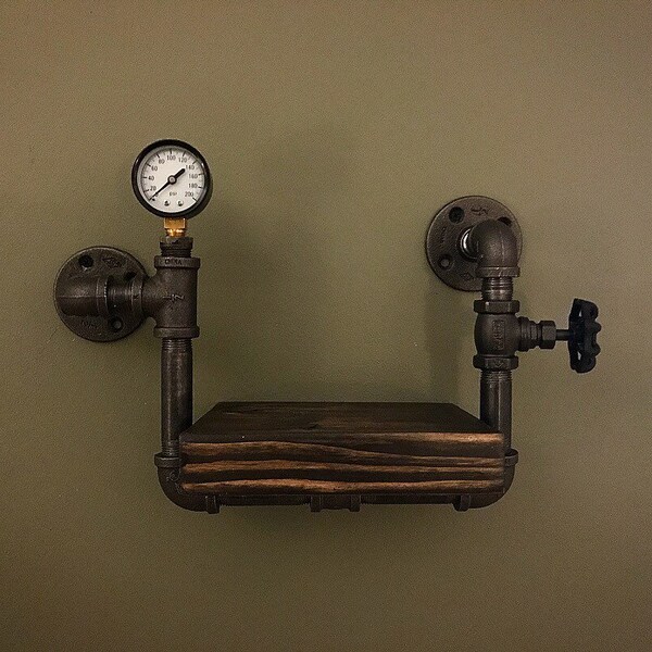 Steampunk Shelf - Etsy