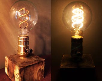 Steam punk lamp | Etsy