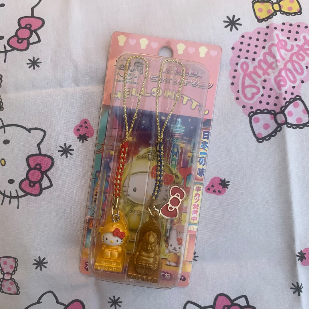 Hello Kitty Sanrio Keychain 2010s - Etsy