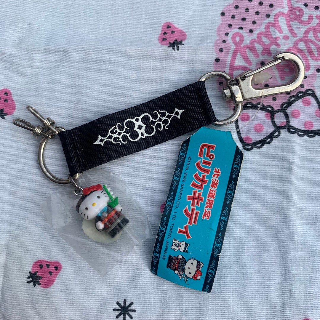 Hello Kitty Sanrio Keychain 2002s - Etsy