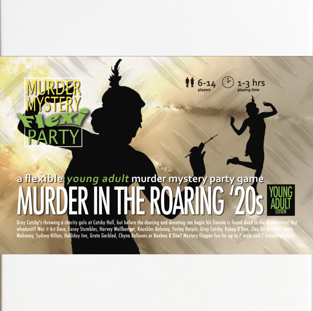 Teen Friendly Roaring 20s Party 6-14 Player Flappers & Dappers Themed ...
