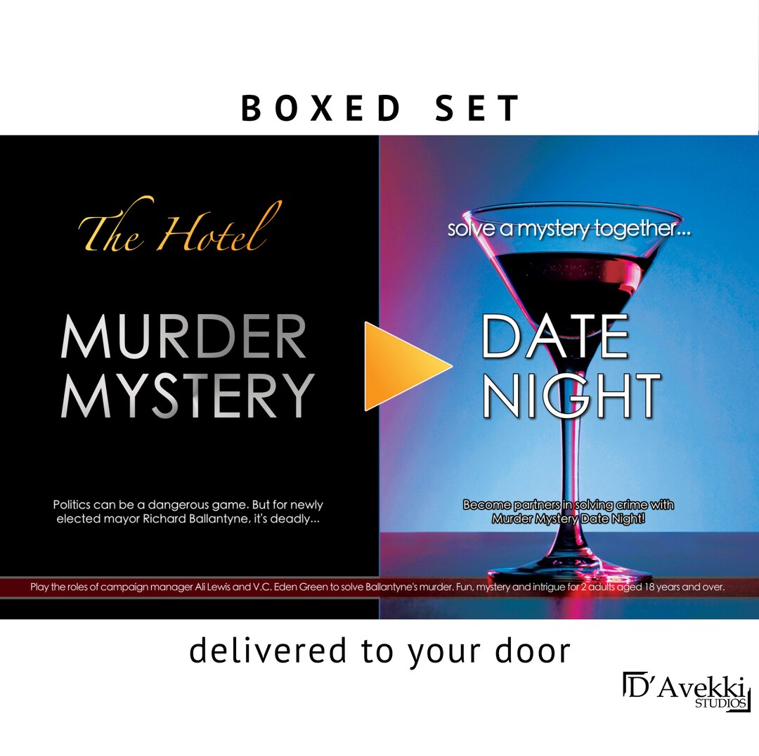 The Hotel Murder Mystery Date Night® Game for Valentine's Day or ...