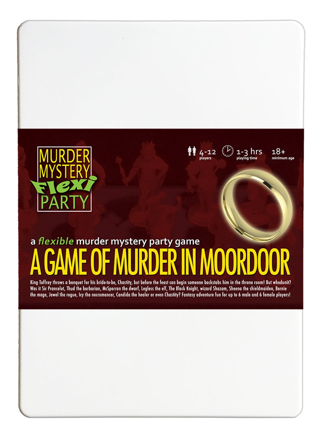 A Game of Murder in Moordoor Murder Mystery Flexi Party® for 4-12 ...