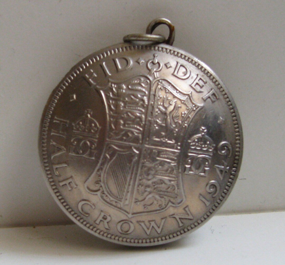 Vintage King George VI 2/6 Half Crown Coin Birth Year Keepsake - Etsy