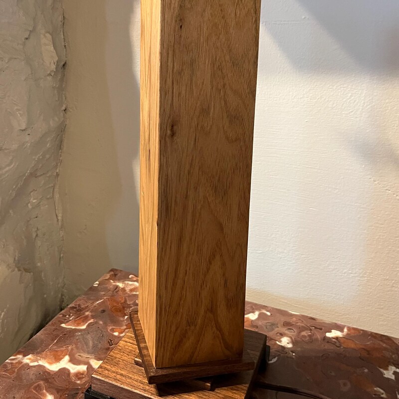 Handmade Wood Lamp - Etsy