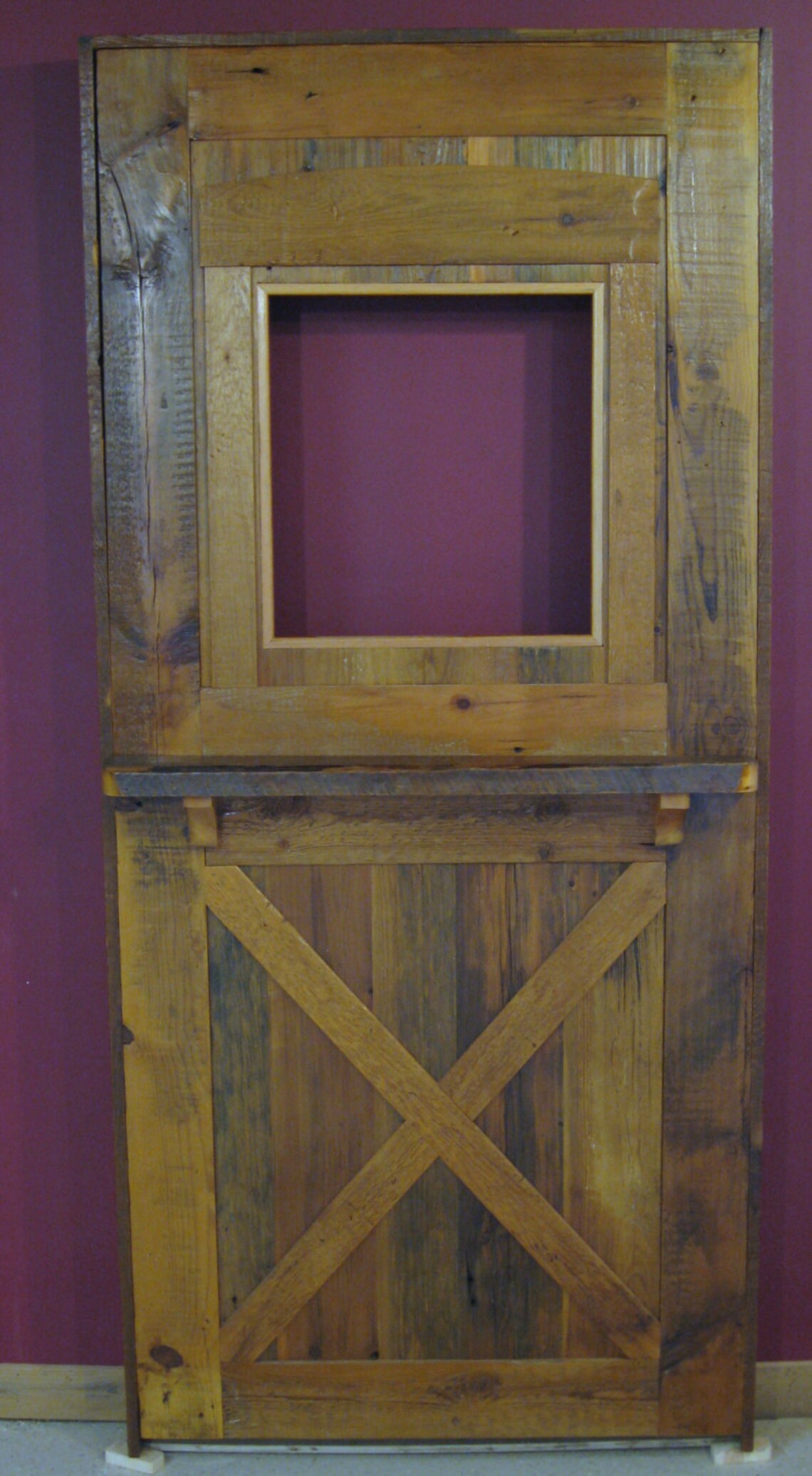 BARN DOOR Barnwood DOOR Made From Authentic Reclaimed - Etsy