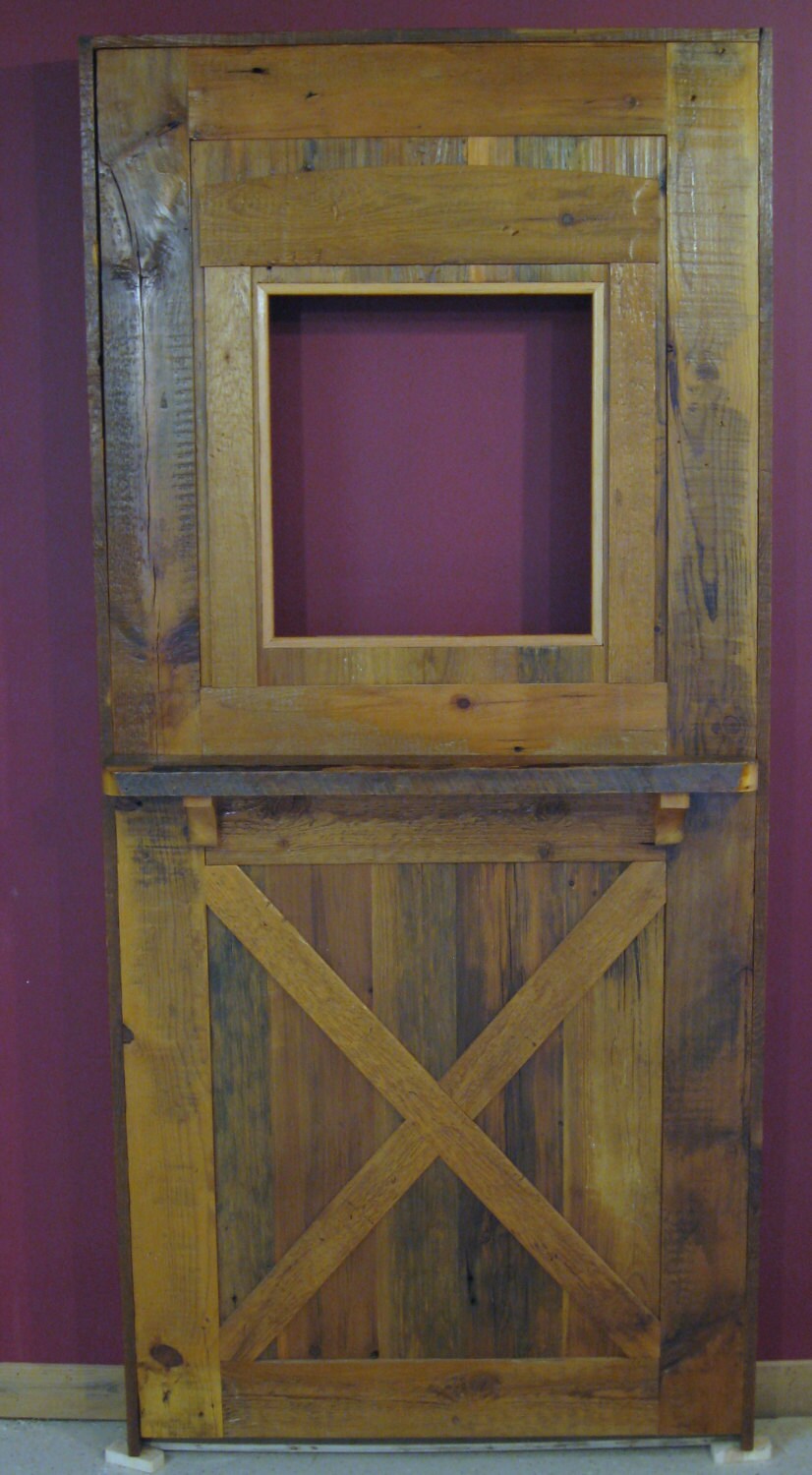 BARN DOOR Barnwood DOOR Made From Authentic Reclaimed - Etsy