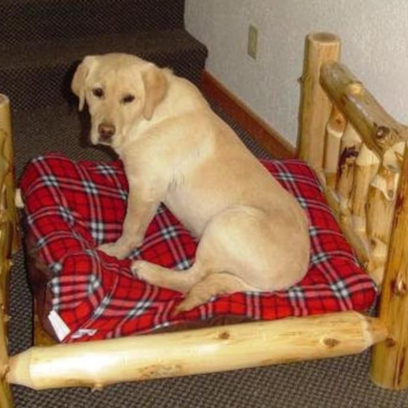 Wood Dog Beds - Etsy