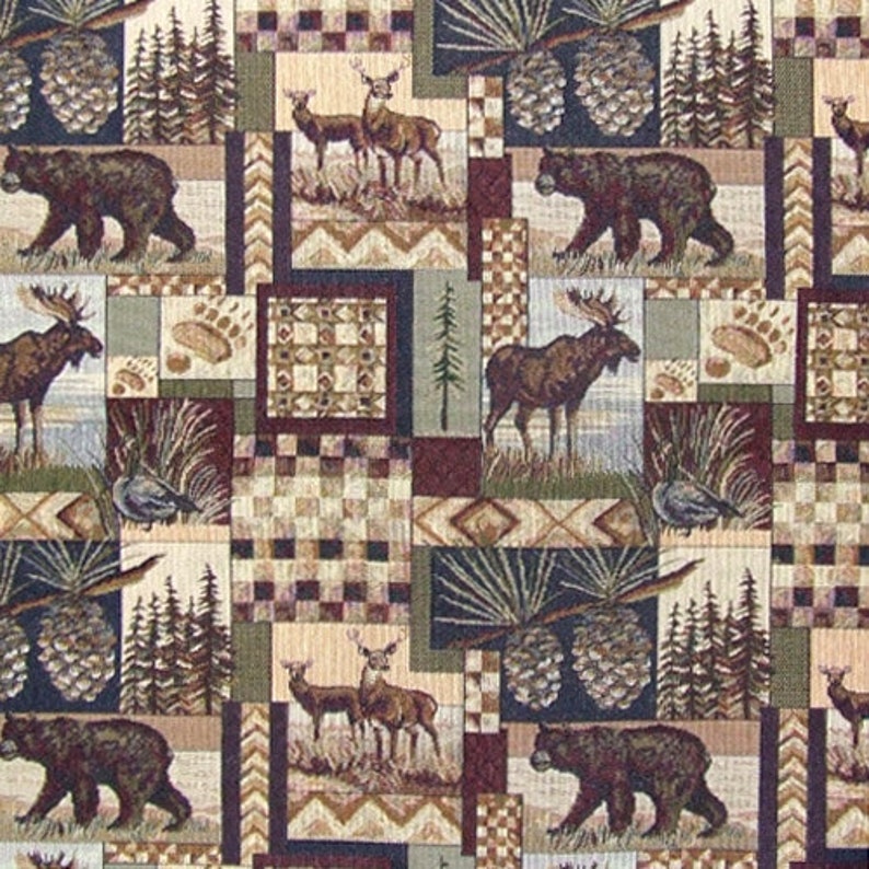 Rustic Curtains, Rustic Cabin Decor, Country Home Decor, Log Cabin - Etsy