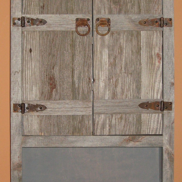 Rustic Over the Toilet Cabinet - Etsy