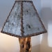 Birch Bark Lamp Shade Rustic Lamps Shades - Etsy