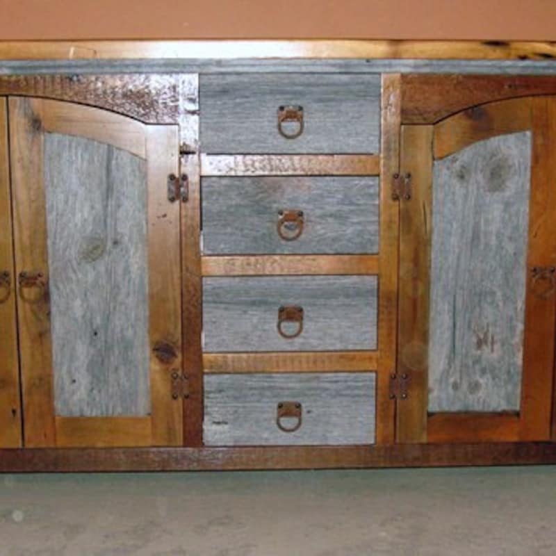 Rustic Buffet - Etsy