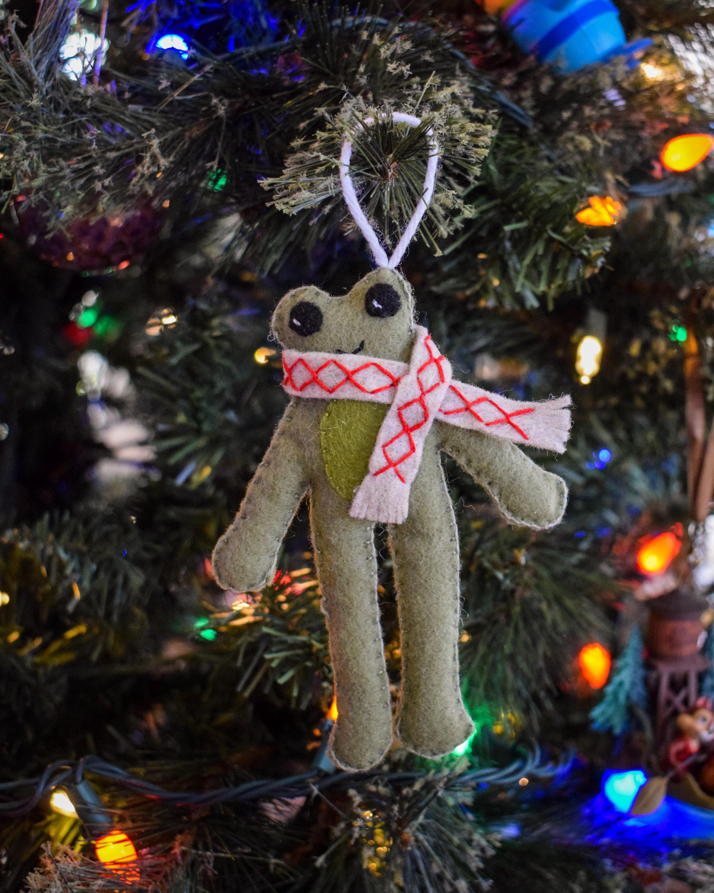 Felt Christmas Ornament Assortment | Handmade Holiday Decor - Etsy