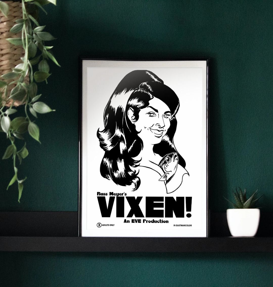 Vixen! A3 Poster Print - Etsy