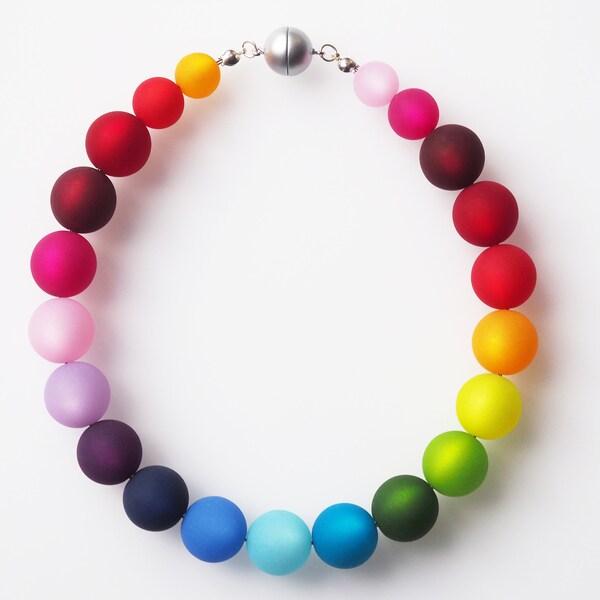 Colorful Necklace - Etsy