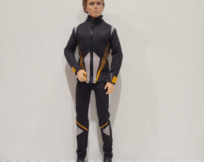 Hunger Games Catching Fire Finnick Odair Collectible Barbie Doll Fully ...