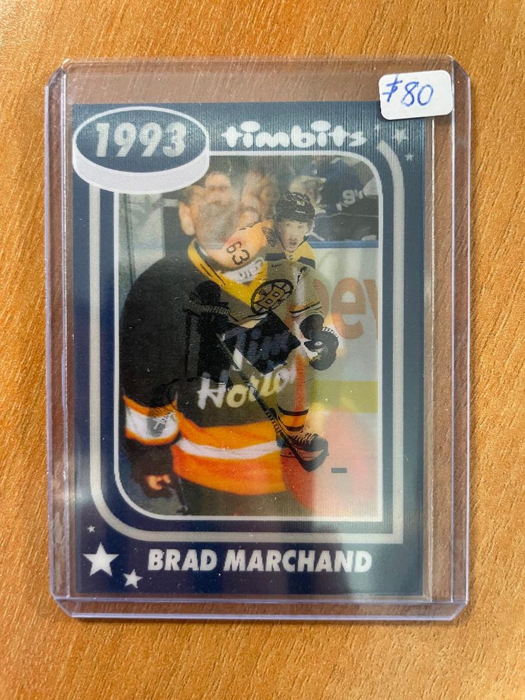 2024-25 Upper Deck Tim Hortons Timbits to NHL #1993 Brad Marchand ...