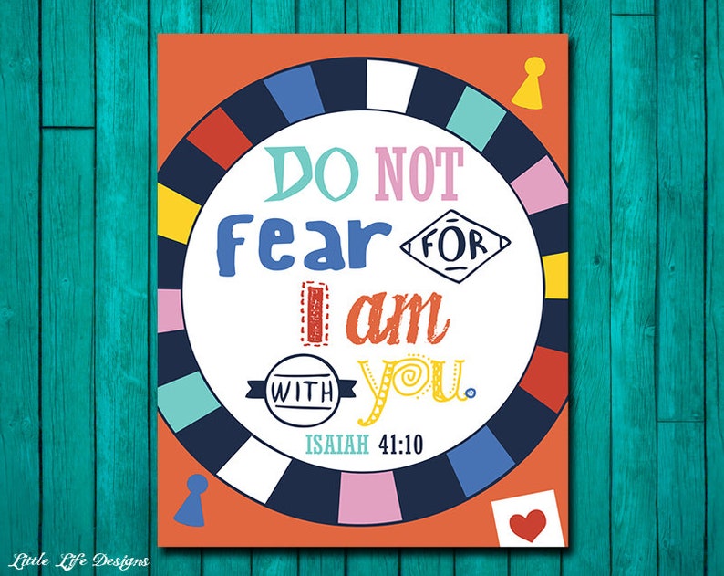Vacation Bible School Game Theme Decor. VBS 2023 Decor. Isaiah 41:10 ...
