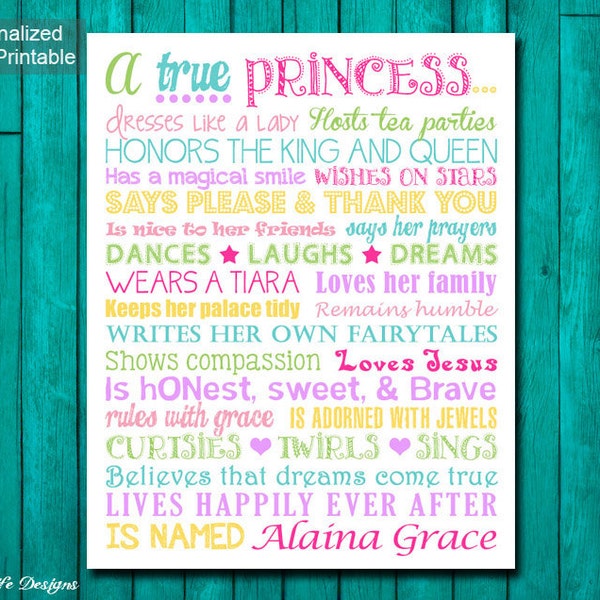 Princess Sign - Etsy