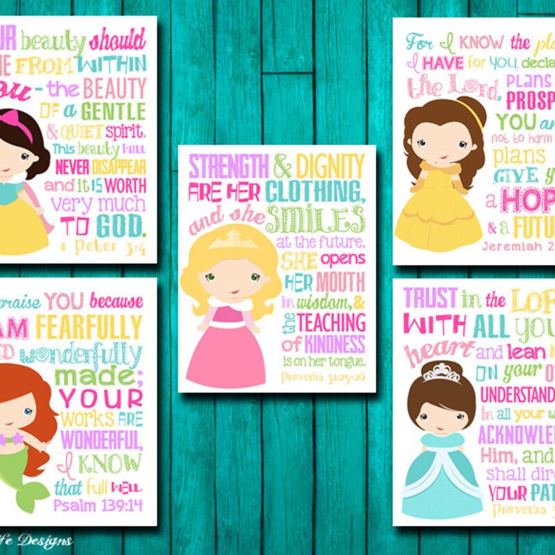 Princess Wall Art - Etsy