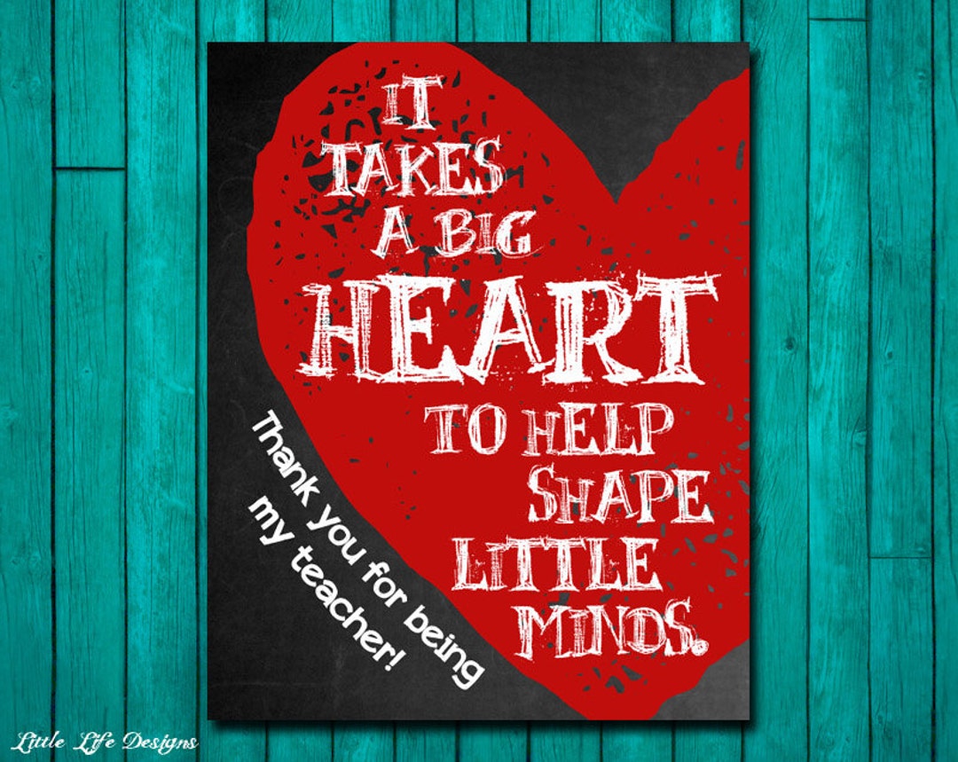 Gift for Teacher. Teacher Appreciation Teacher Gift. Thank You Teacher ...