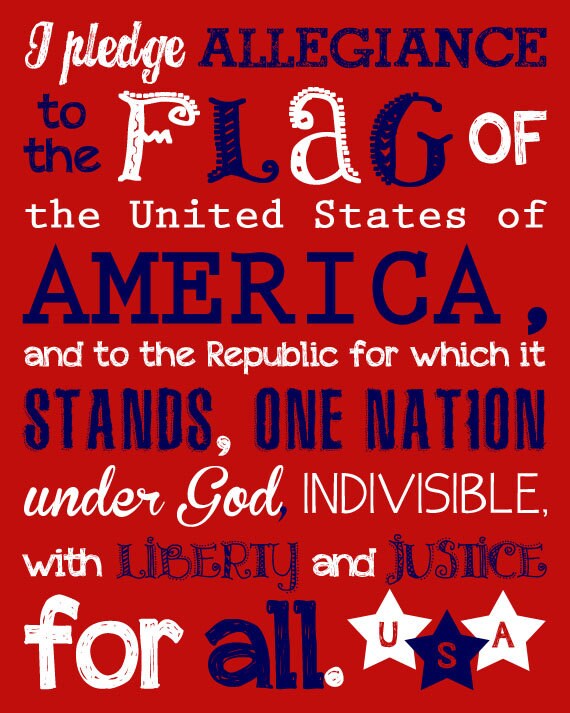 Bible Pledge Of Allegiance