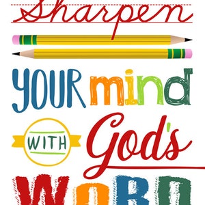 Christian School Wall Art. Homeschool Wall Art. School Wall Decor ...