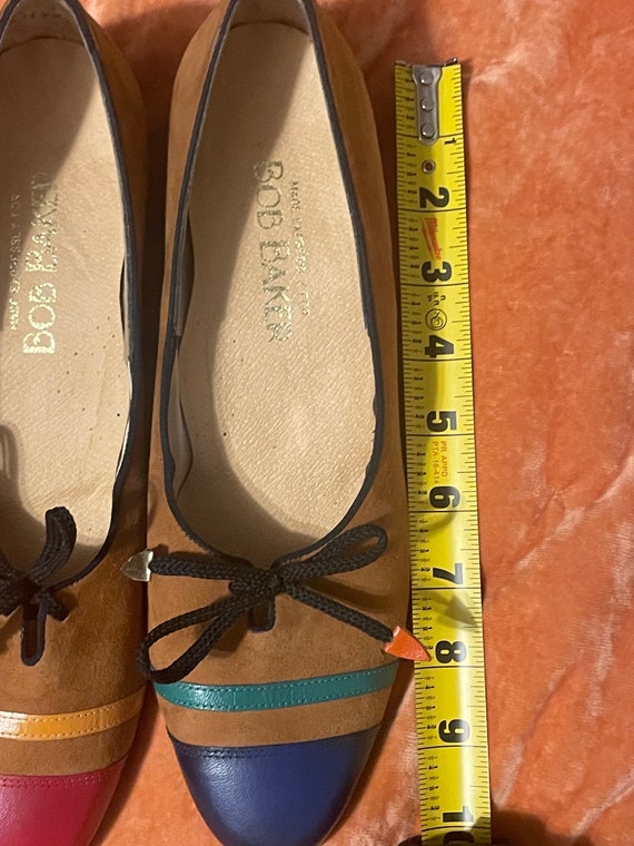 Colorful Vintage Leather Shoes - Gem