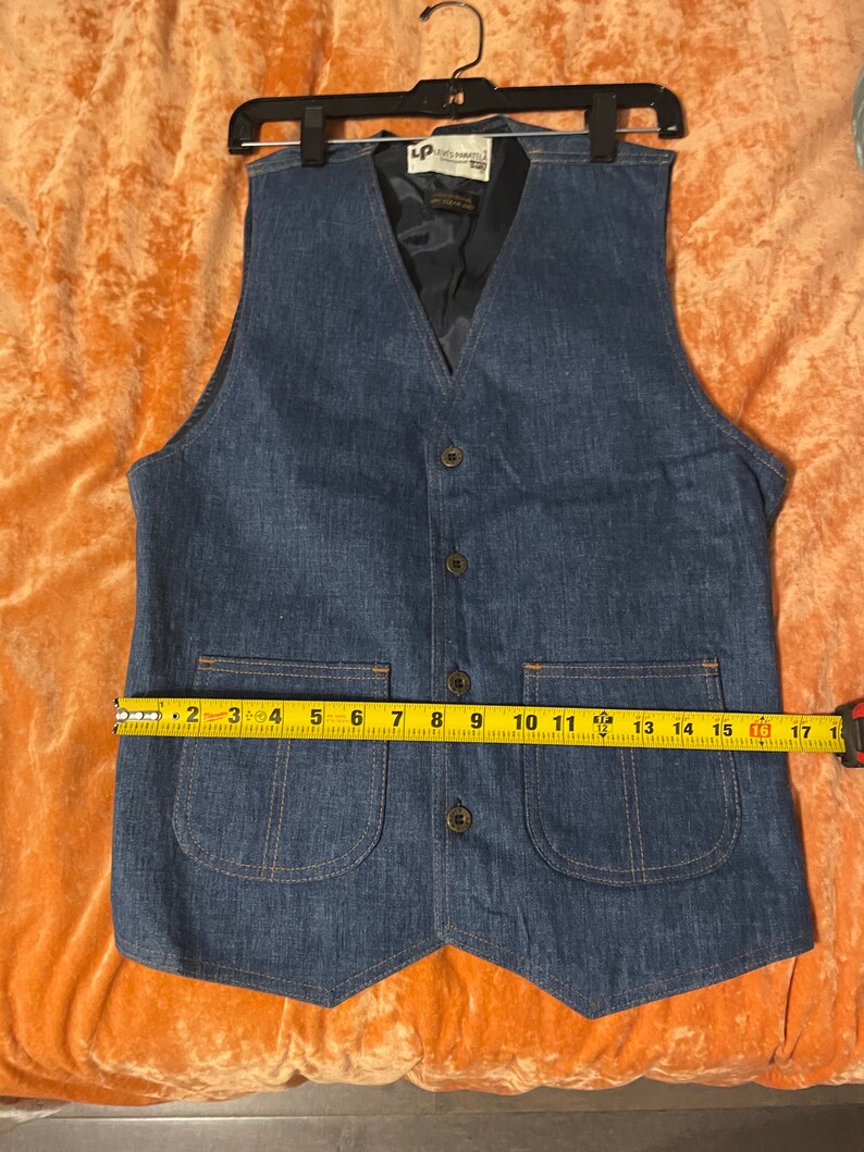 Vintage Levis Denim Vest - Etsy